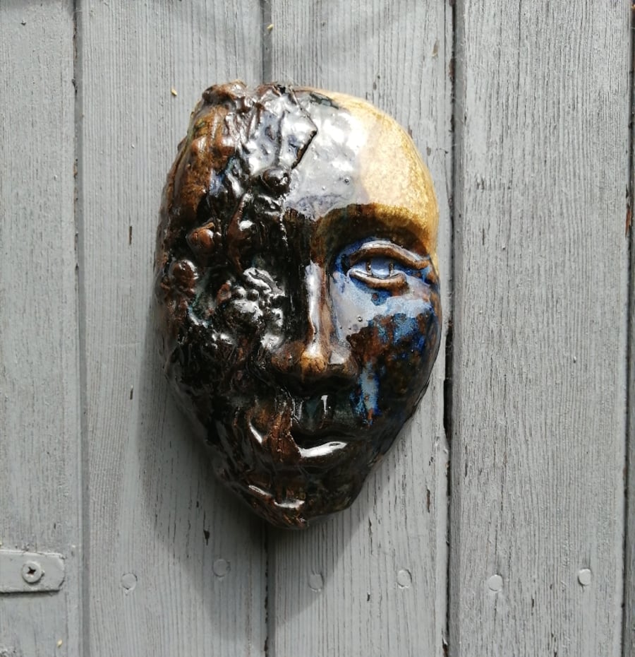 Sea Mask 2 of 3 - Folksy