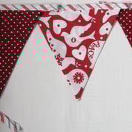 Christmas Dove Bunting - Folksy