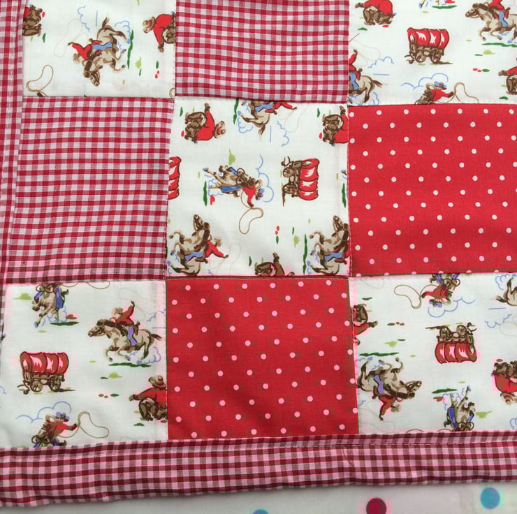 Patchwork quilted patchwork baby pram, car seat... - Folksy