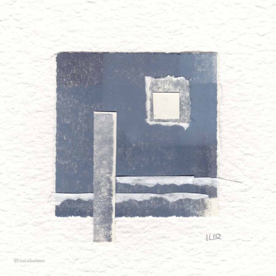 No.10 original minimalist abstract coastal insp... - Folksy
