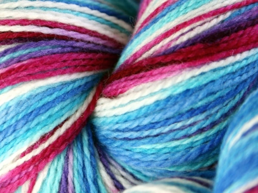 SALE Ice Ice Baby - Sportweight Merino yarn - Folksy
