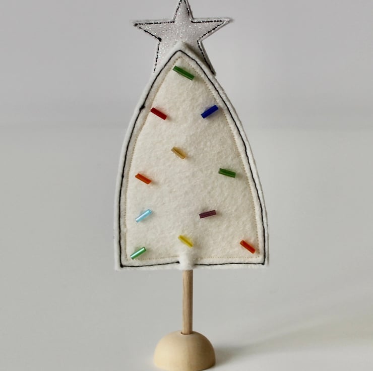 Sprinkle Christmas Tree Number 3 - Folksy