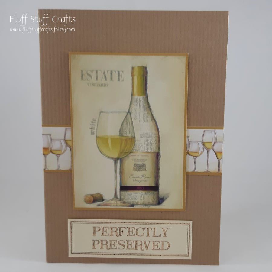 Birthday card - Perfectly Preserved - Folksy