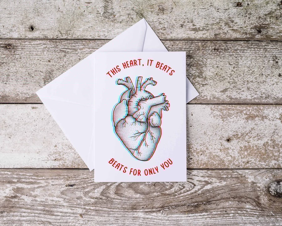 Only For You - Emo Phase Valentines Day Card, A... - Folksy