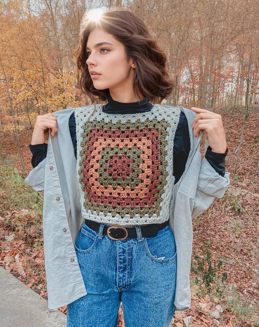 70' Granny square - Folksy