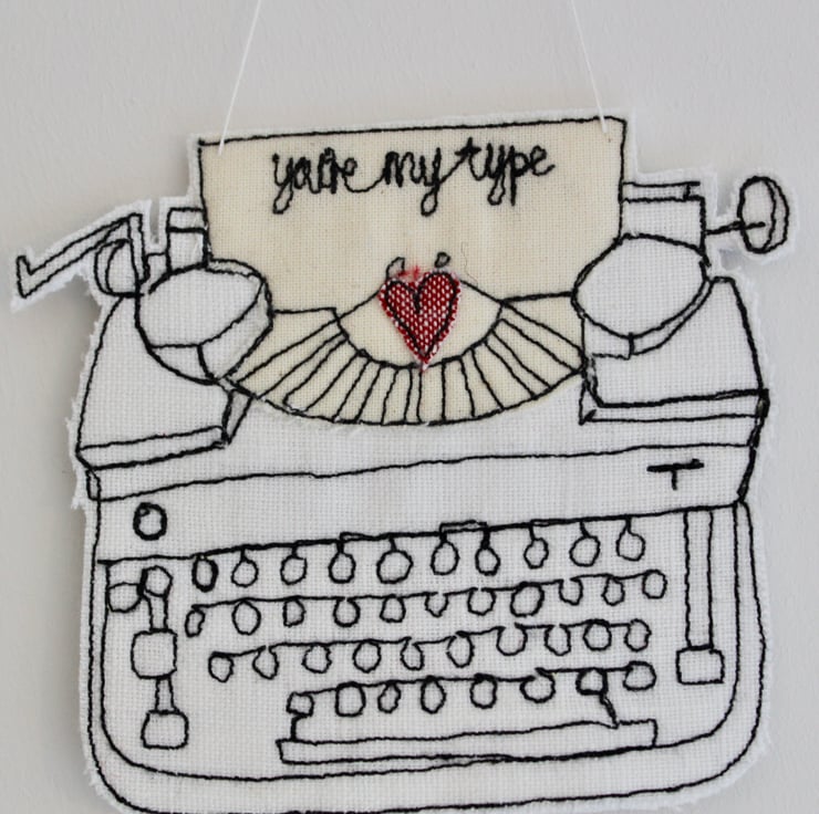 'You're My Type' - Hanging Decoration - Folksy
