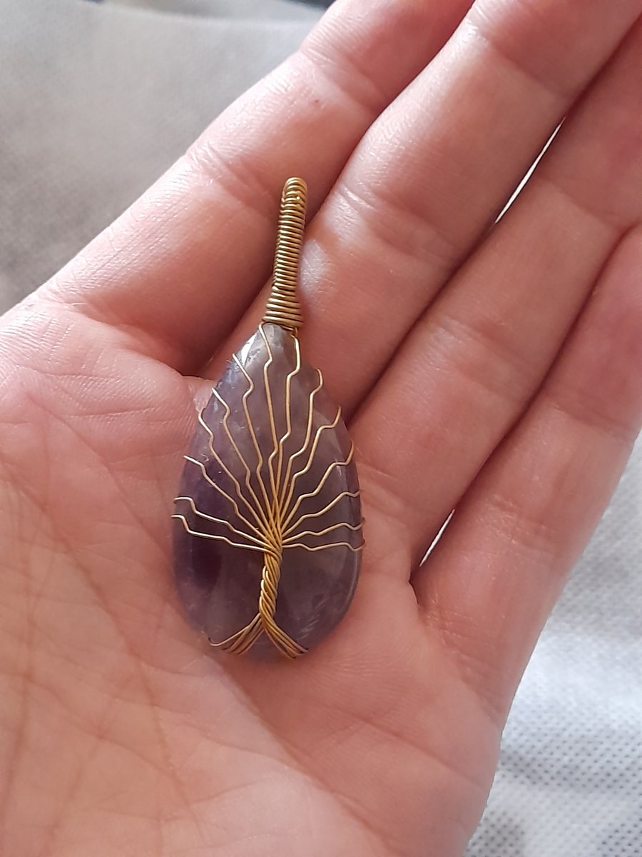 Wire wrapped Tree of life pendant - Folksy