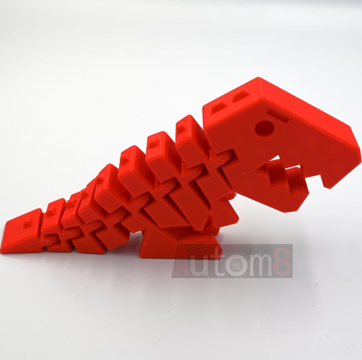 Flexi Rexy - Flexible 3D Printed Animal Articul... - Folksy