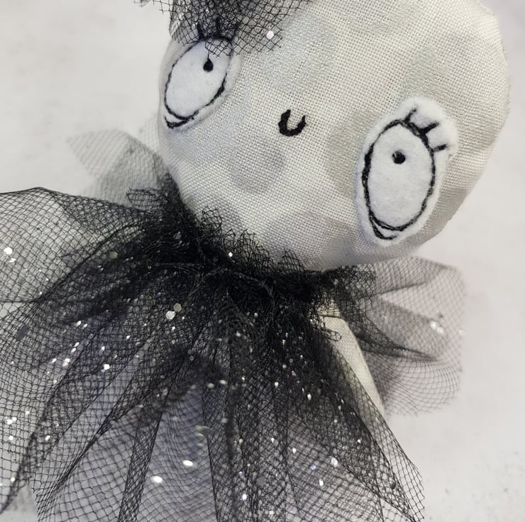 Miniature Moon Beam Art Doll, Kamaria - Folksy