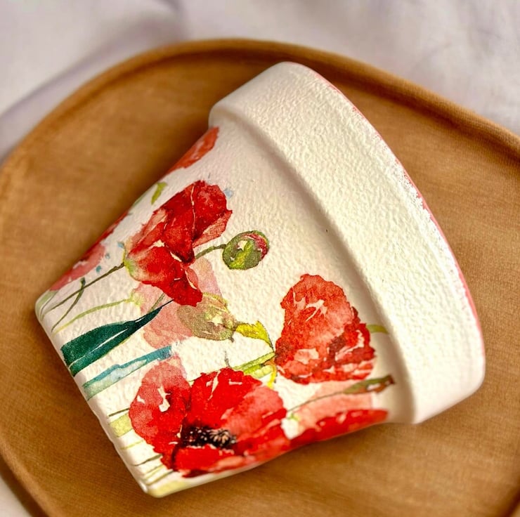 Poppy Pot - Folksy
