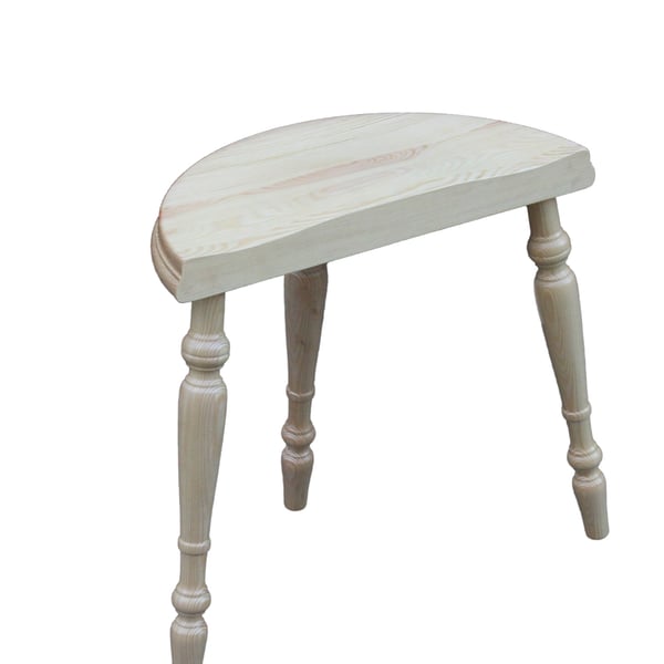 Spinning Stool - Unfinished - Folksy