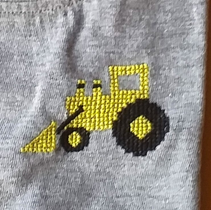 Grey Digger T-shirt Age 2 - Folksy