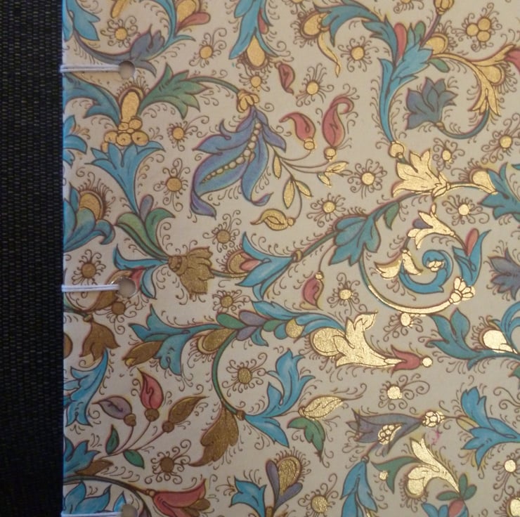 Coptic bound notebook - sketchpad - journal A5 - Folksy