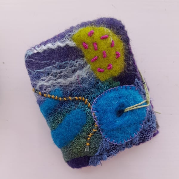 Nuno Felted Needle and Pin Book - Folksy