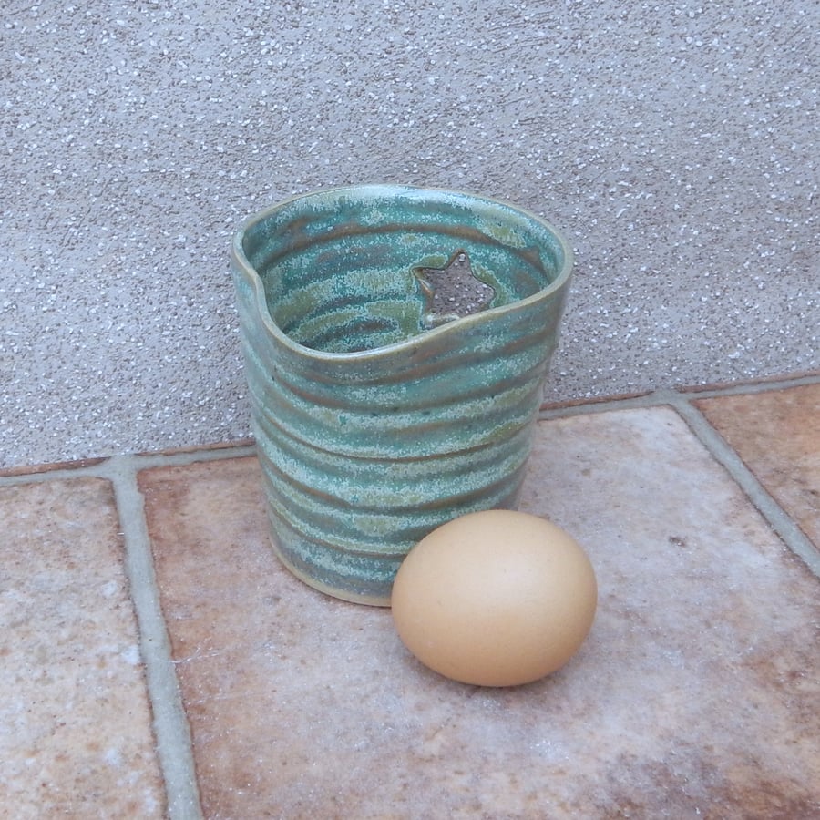 Egg separator jug wheel thrown stoneware cerami... - Folksy