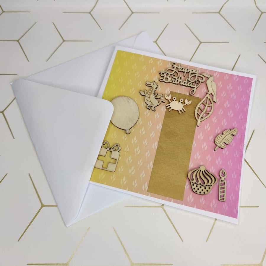 Bespoke Birthday Card - Folksy