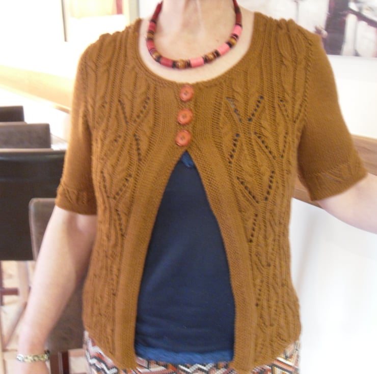 Barcelona Cardigan Knitting Pattern - Folksy