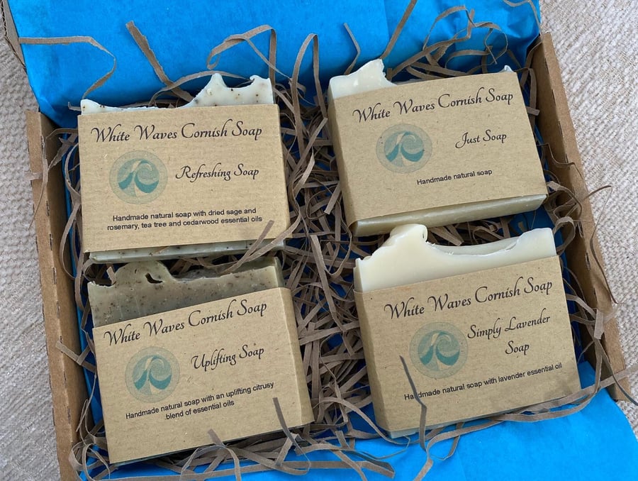 Mini soaps gift box - postage included - Folksy