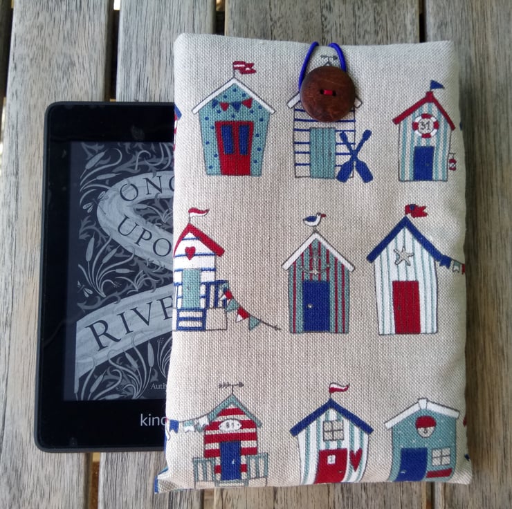 kindle cover with beach huts - Folksy