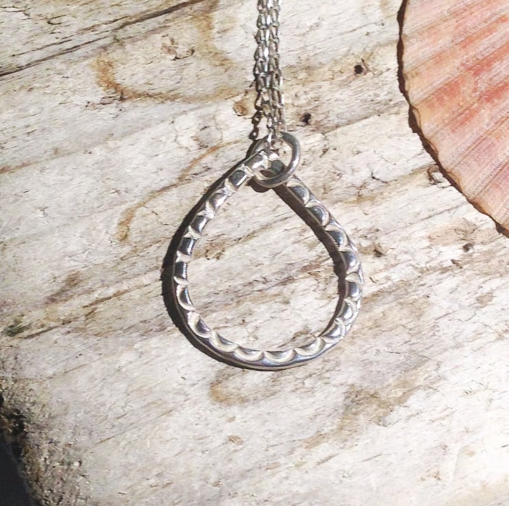 Handmade Sterling Silver Pendant Necklace - UK... - Folksy