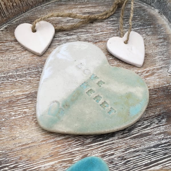 Ceramic hand made coaster ,made in yorkshire, t... - Folksy