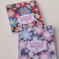 Notebooks Set of Two,In A Bright Floral Print,H... - Folksy