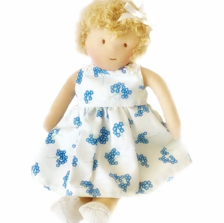 Tilly Rag Doll - Folksy