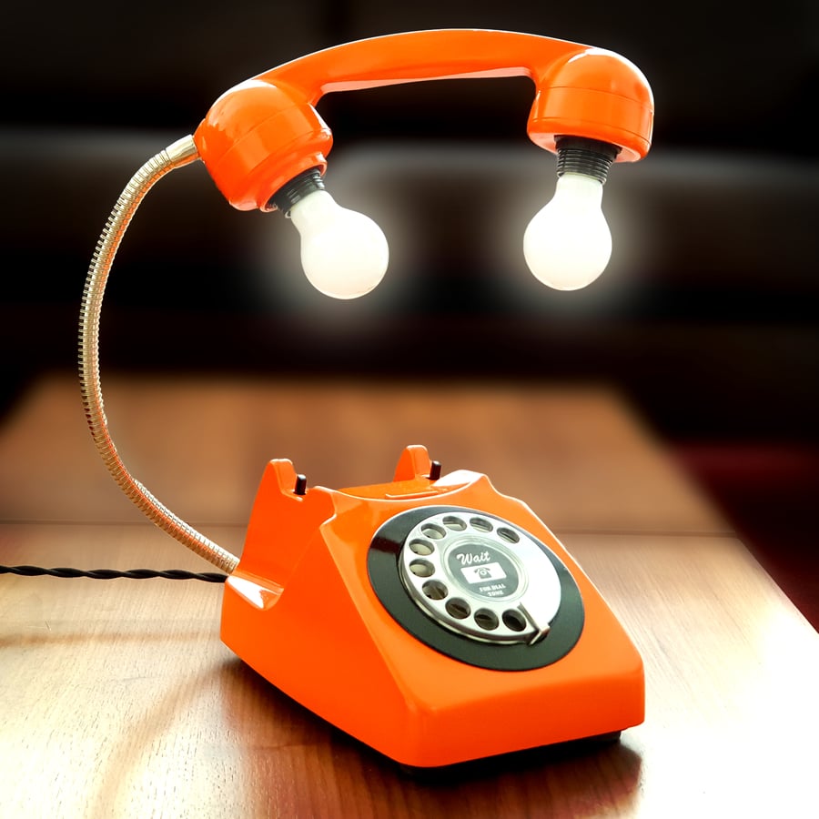 Upcycled Retro Vintage GPO 1960s Rotary Telepho... - Folksy