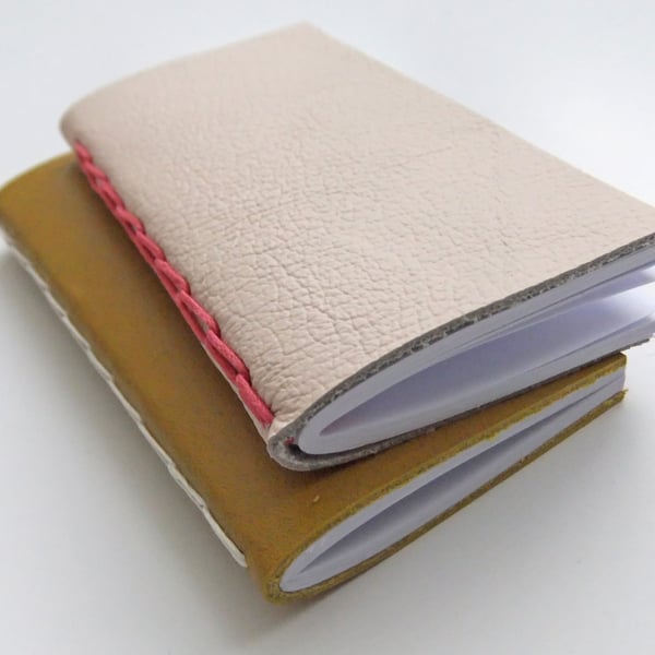 Mini Leather Notebooks - Handbag Notebook - Poc... - Folksy