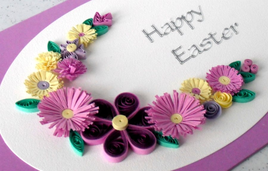Handmade Easter card - Folksy