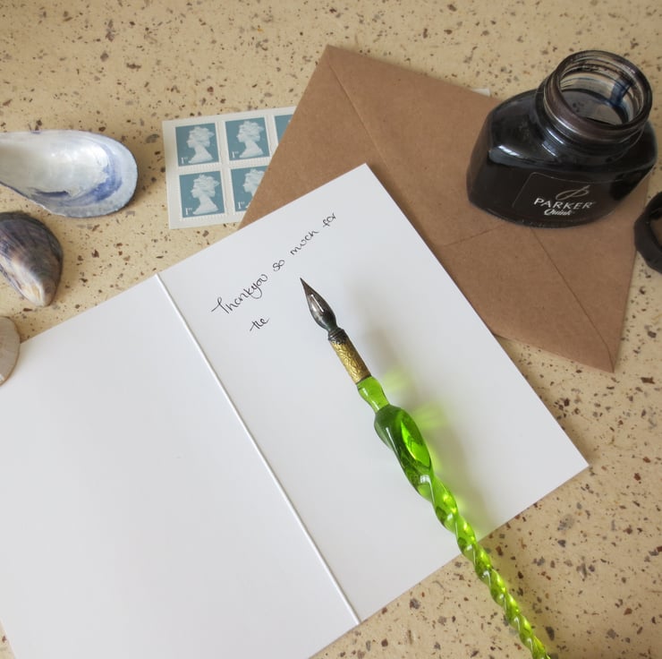 Set of four inspirational quote cards, notelets - Folksy