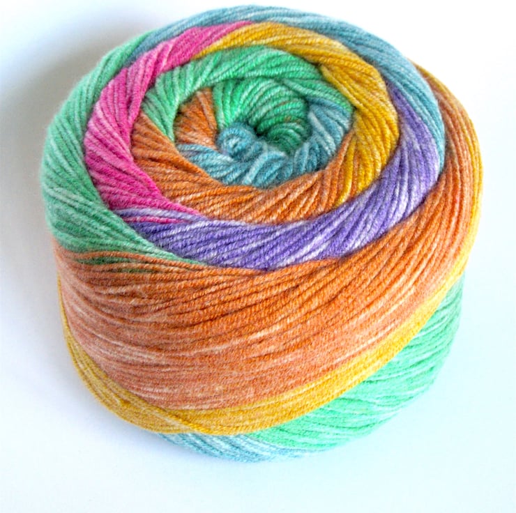 Tonal Yarn - Acrylic and Wool Mix 200g - Folksy
