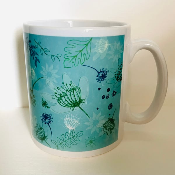 Ceramic mugs and cups on Folksy