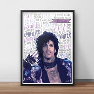 Prince INSPIRED Poster, Print with Quotes, Lyrics - Folksy