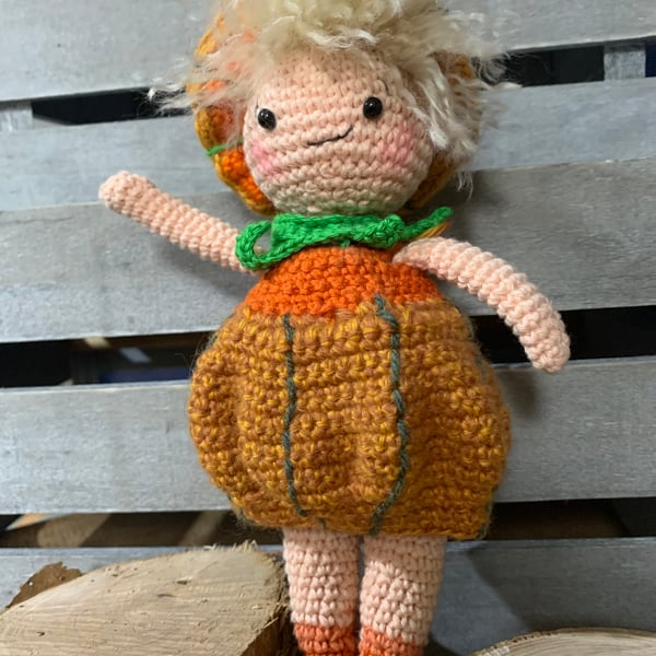 Pumpkin fairy - Folksy