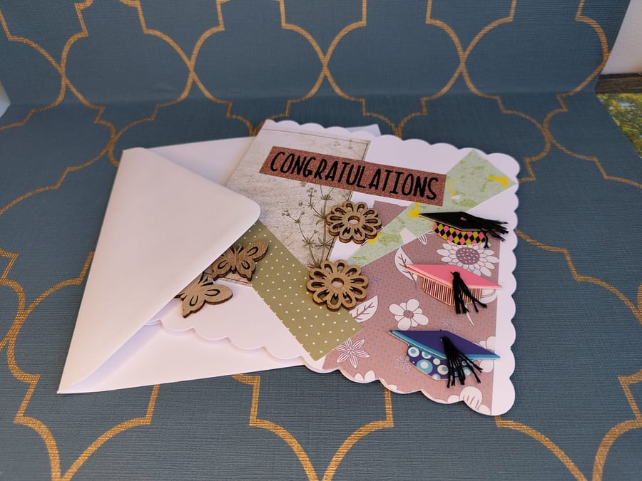 Bespoke Congratulations Card - Folksy