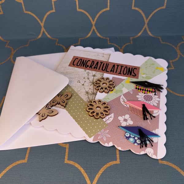 Bespoke Congratulations Card - Folksy