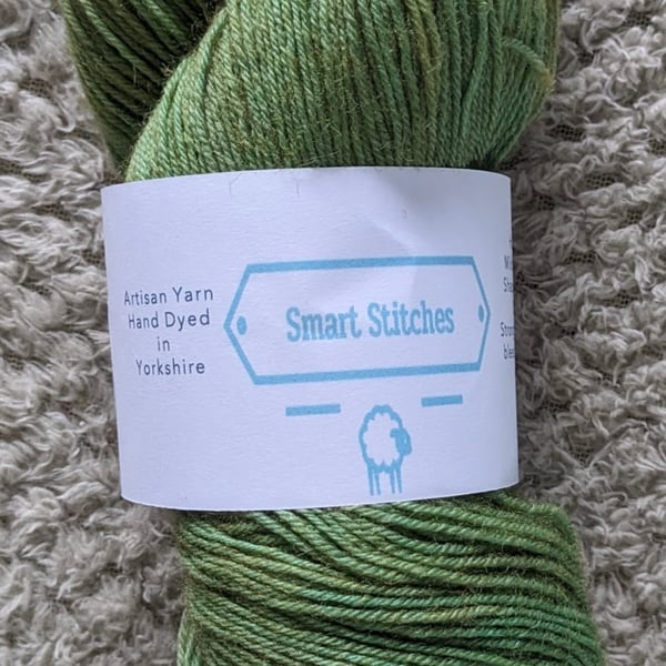 Hand Dyed British Wool Yarn - Folksy