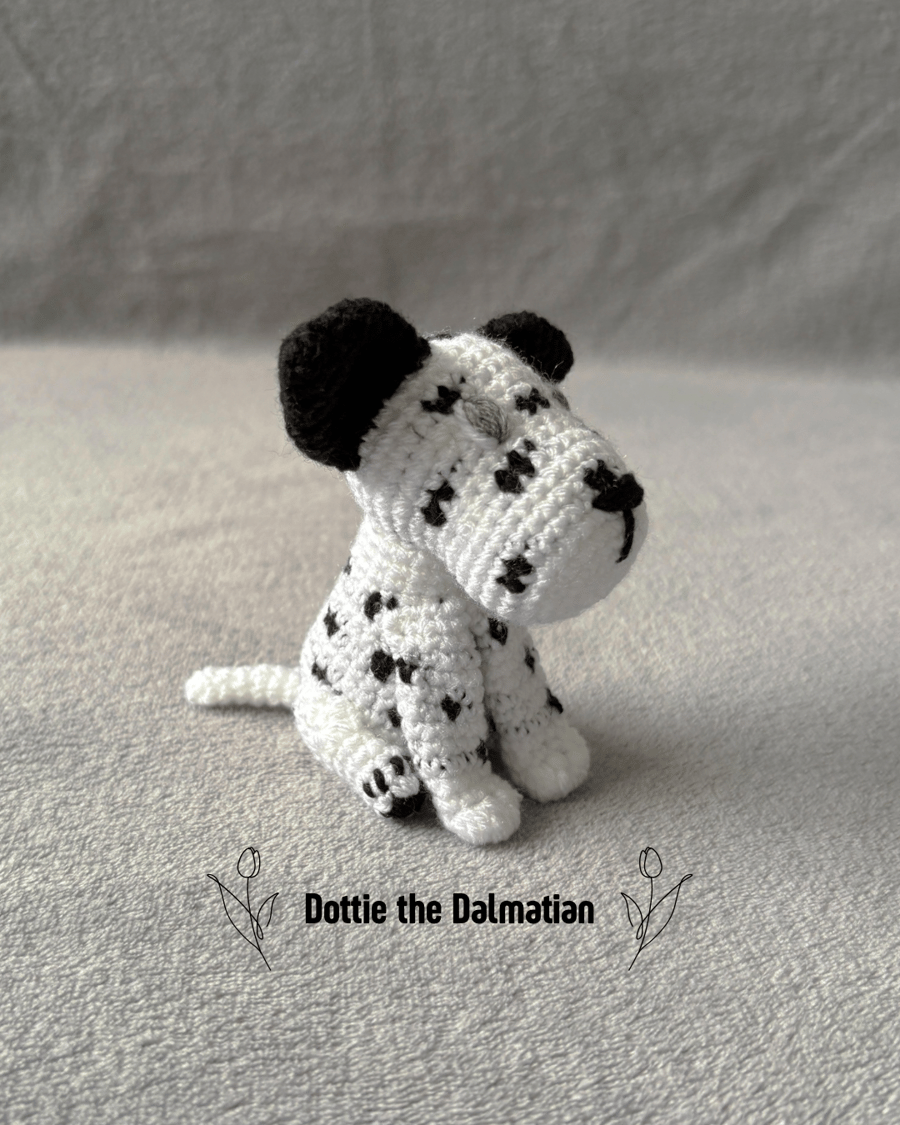 Crochet Dalmation Plush Toy - UKCA Tested Custo... - Folksy