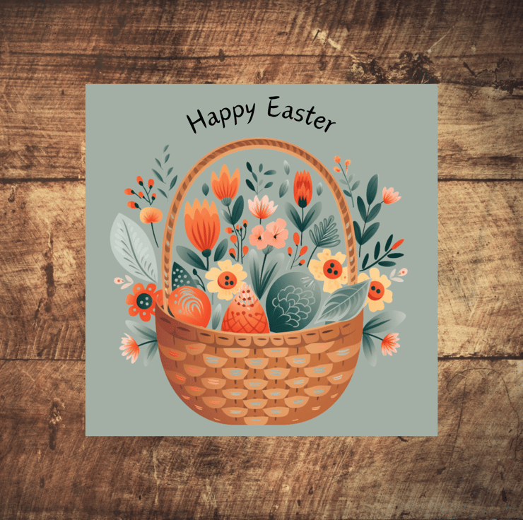 Easter Cards - Box Set of 8 different designed ... - Folksy