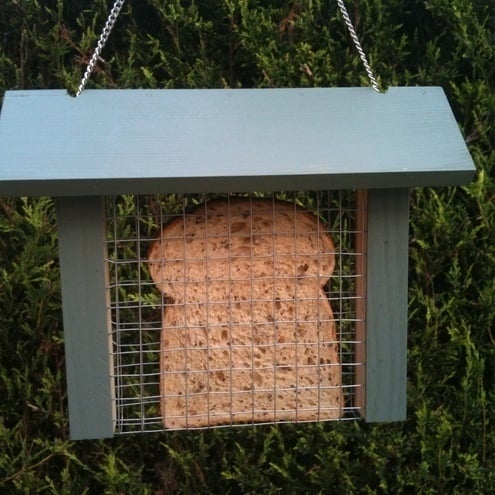Toast Bird Feeder - Folksy