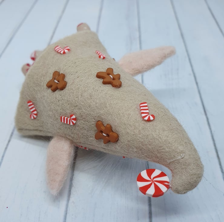 Christmas Gingerbread Elf - Folksy