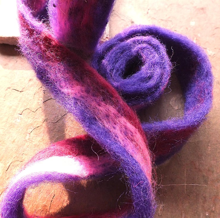 Luxury Needle-felt 'Ribbon' Trim - Folksy