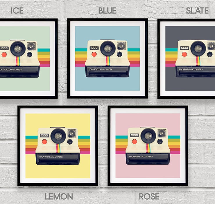 Retro camera wall art - Modern camera art - Coo... - Folksy