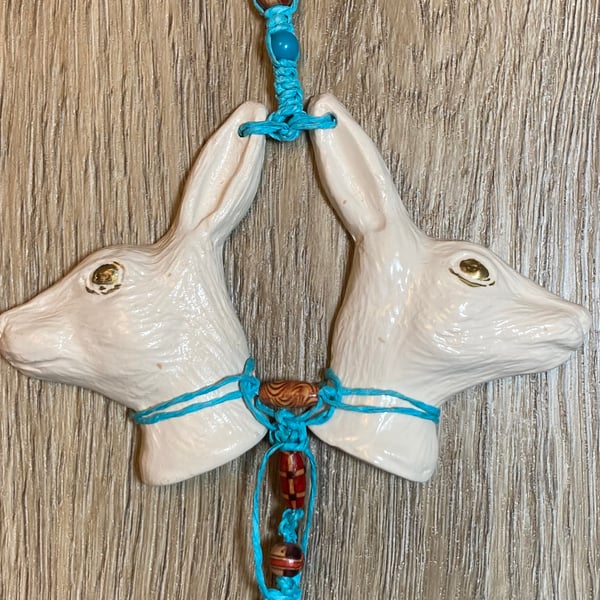 Hare Wall Hanging - Folksy