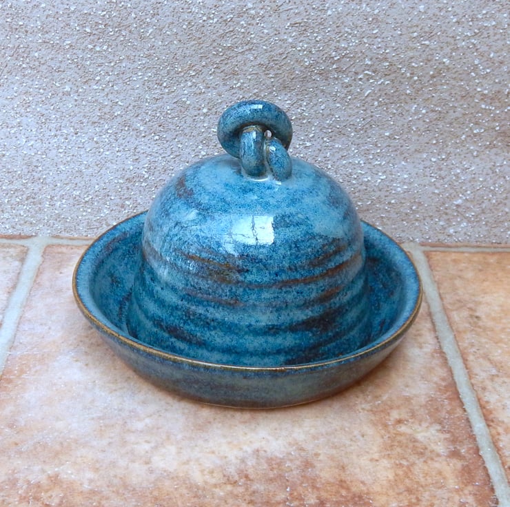 Garlic roaster baker handthrown stoneware butte... - Folksy