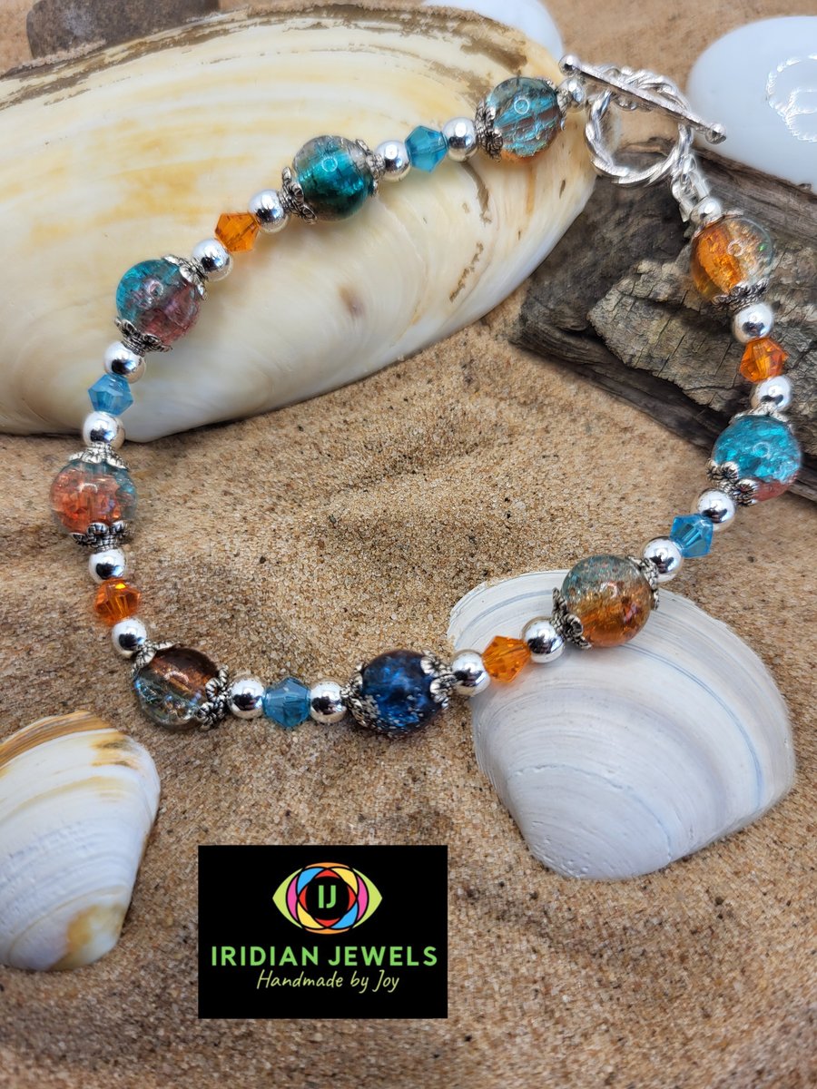 Sunset beach bracelet - Folksy