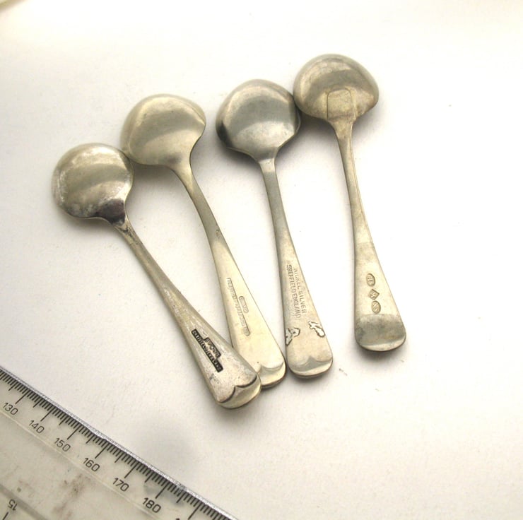 Keep calm spoon set, 4 mismatched handstamped 1... - Folksy