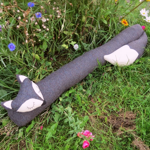 Long fox. An extra long draught excluder made ... - Folksy
