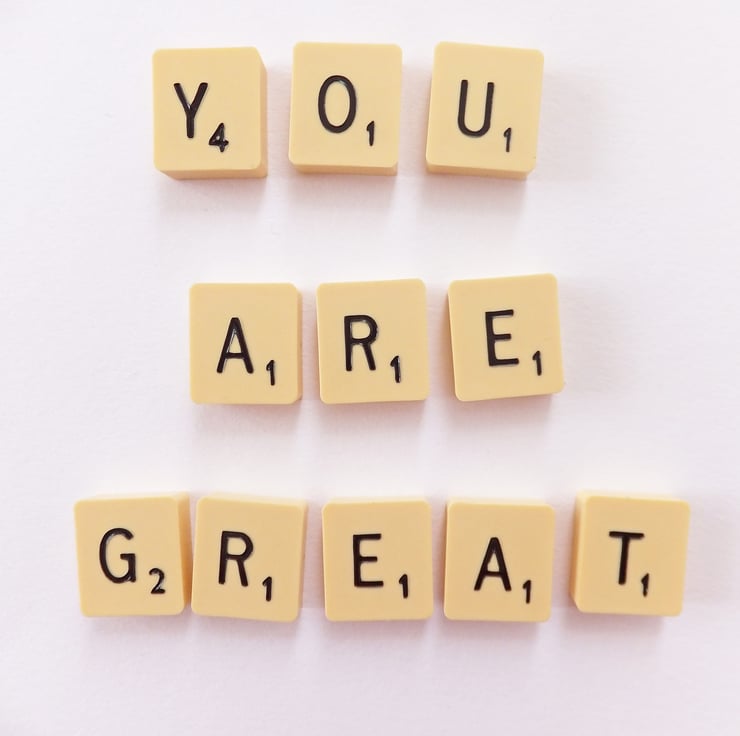 Scrabble Magnets - LIEBE - Folksy